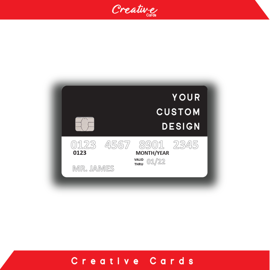 Jual Stiker Sticker Kartu Atm Skin Card CUSTOM VINYL Stiker BCA Mandiri ...