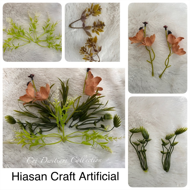 Jual Hiasan Rumput Daun Craft Artificial/ Hiasan Mahar Hantaran ...