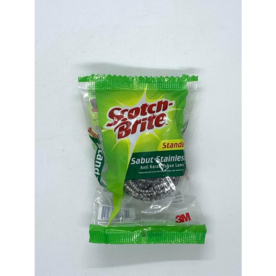 Jual SCOTCH BRITE SABUT STAINLESS KAWAT CUCI PIRING 3M | Shopee Indonesia