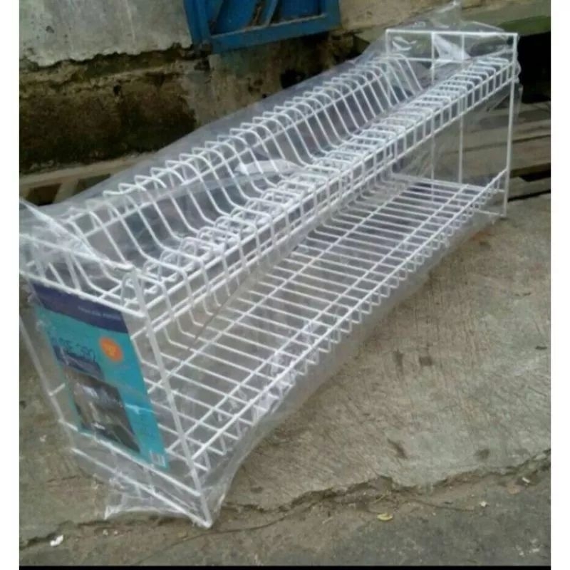 Jual RAK SUSUN 2 ROSE, RAK PIRING dan Rak Gelas 2 SUSUN RAK PANJANG ...