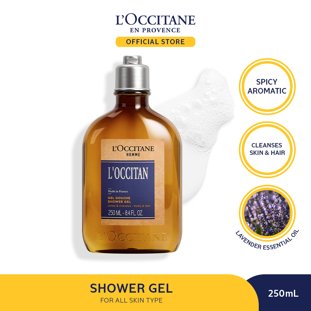Jual L'Occitane L'Occitan Shower Gel 250 ml - Gel Mandi Laki-laki ...