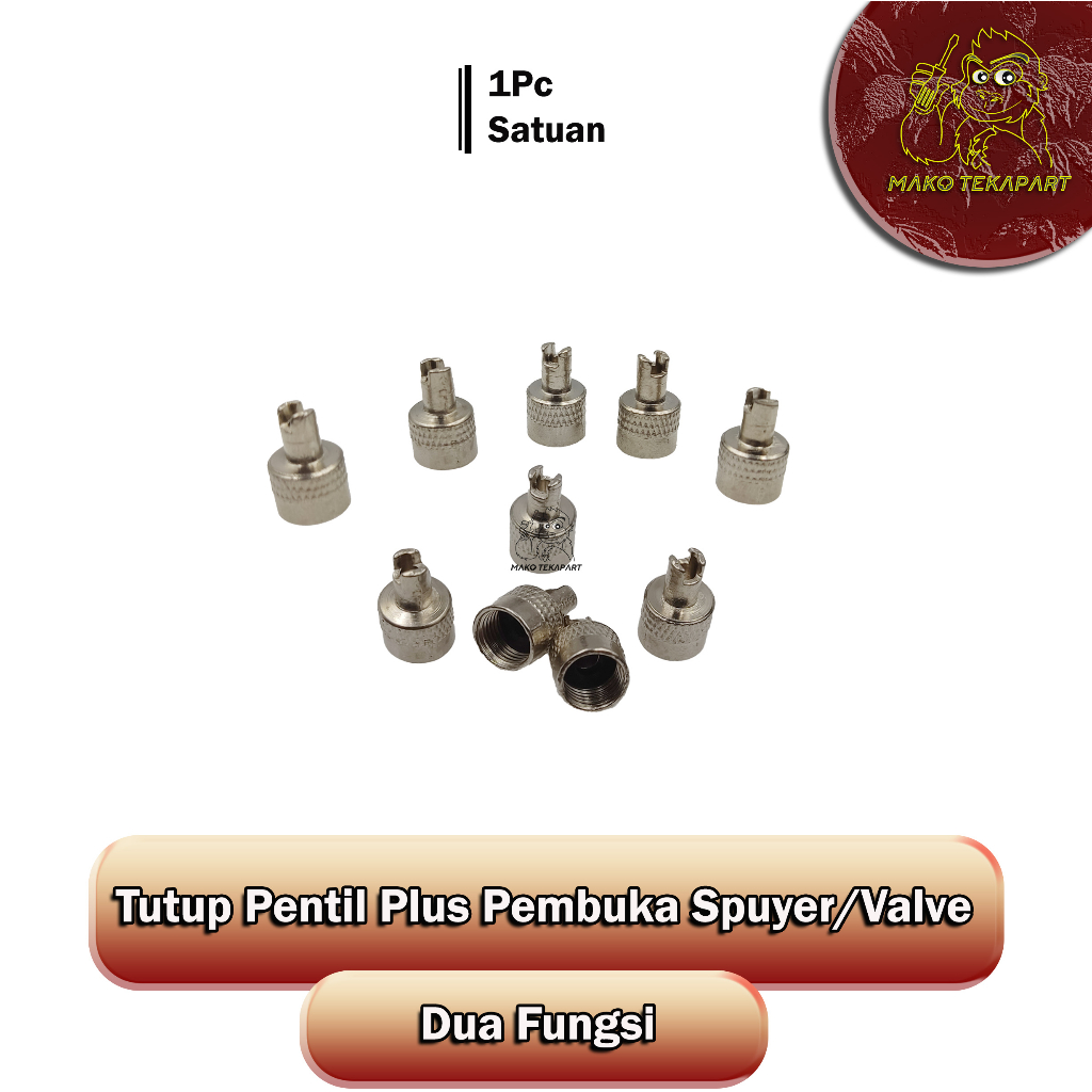 Jual [VALVE] Tutup Pentil dan Pembuka Isi Spuyer / Valve SATUAN ...