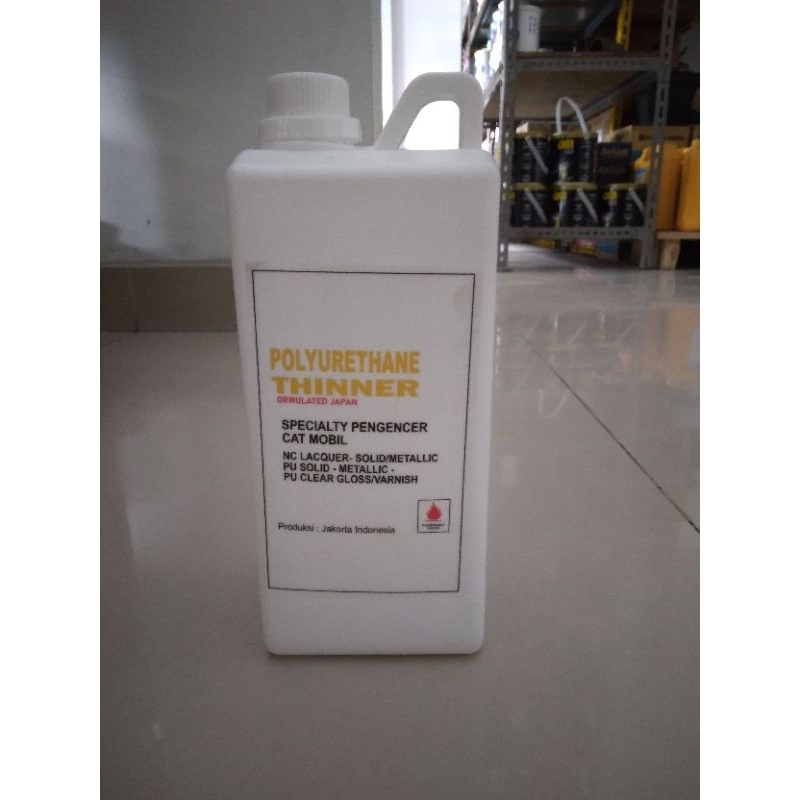 Jual Thinner PU 1 liter thiner polyurethane tiner | Shopee Indonesia