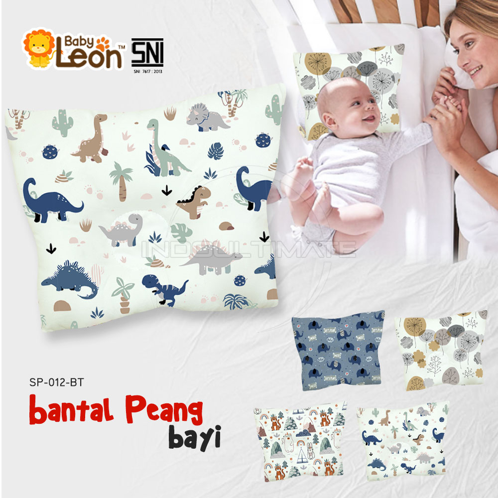 Jual BABY LEON Bantal Bayi Anti Peang Peyang Karakter BY-94-10 Bantal ...