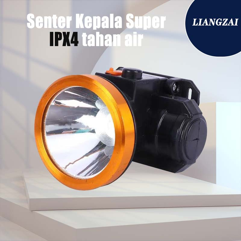 Jual 【Harga Grosir murah】Senter kepala Cas Super Terang IPx4 Tahan Air ...