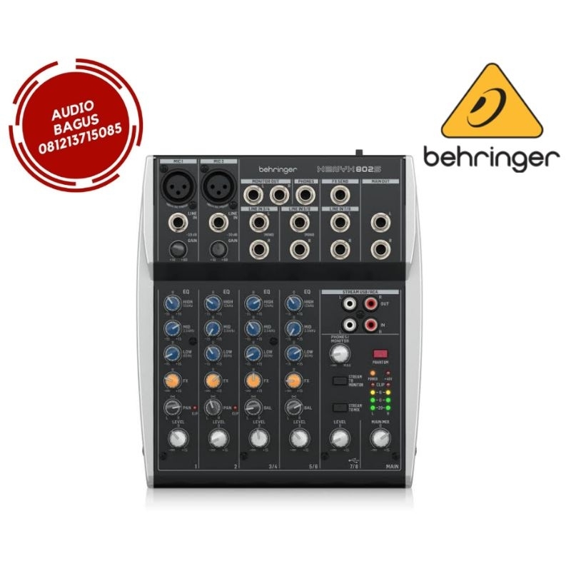 Jual BEHRINGER XENYX 802S Mixer Audio Analog XENYX 802 S ORIGINAL ...
