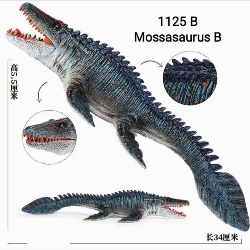 Jual Mainan Dinosaurus Mosasaurus Jurassic World Figure Dinosaurus ...