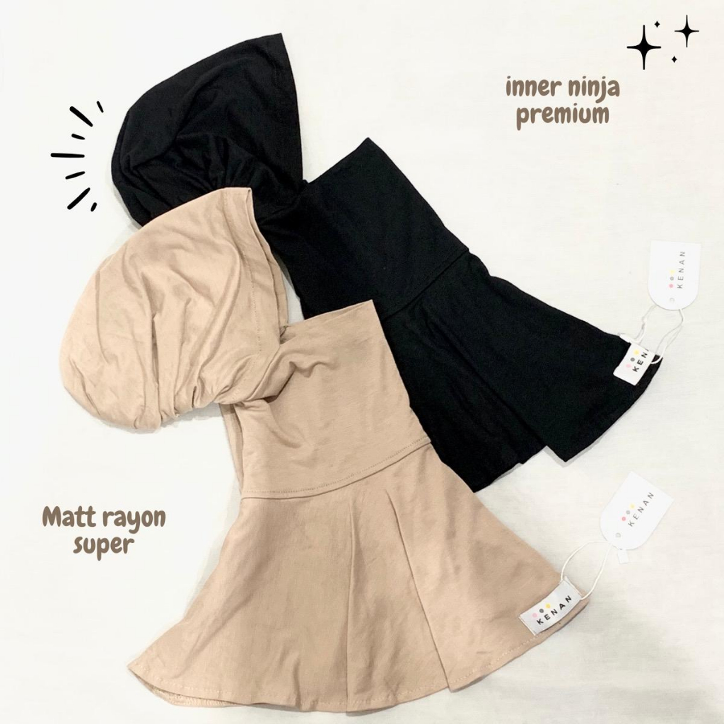 Jual KENAN X FIHAN - (Premium) Yuriko inner ninja matt rayon super ...