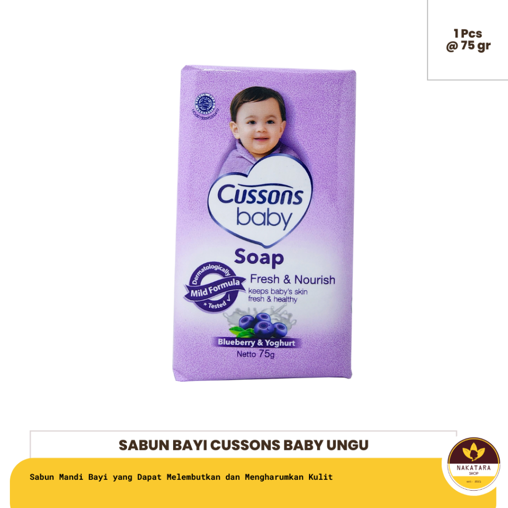 Jual SABUN BATANG CUSSONS BABY UKURAN 75 GRAM | Shopee Indonesia