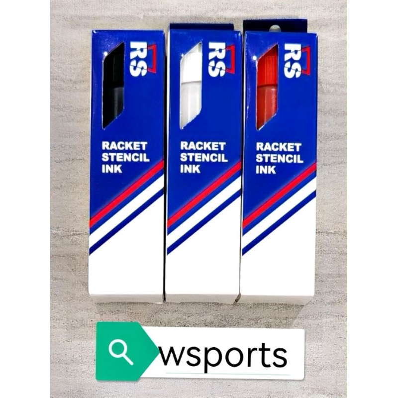 Jual Tinta Senar RS Original Stencil Ink Raket Tenis Badminton | Shopee ...
