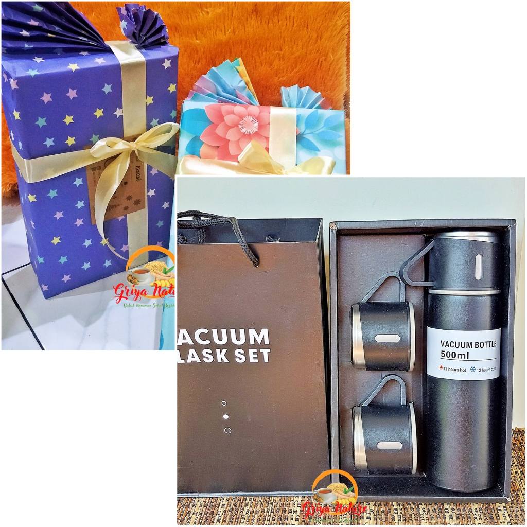 Jual [COD] Kado Pernikahan / Termos Set + CANGKIR 4 in 1 | Wedding Gift ...