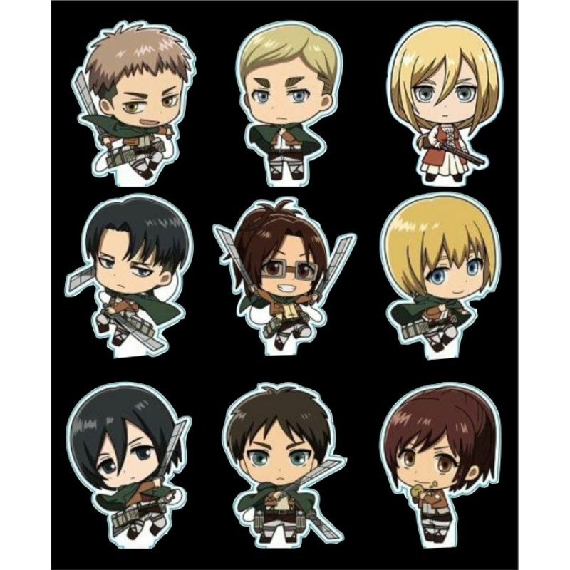 Jual 1 Pcs STICKER ANIME ISI 9 STICKER KARAKTER | STIKER ANIME PACK ...