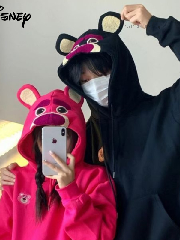Jual Disney Lotso Kawaii Hoodie Anak Y2k Estetika Lucu Kartun Anime ...