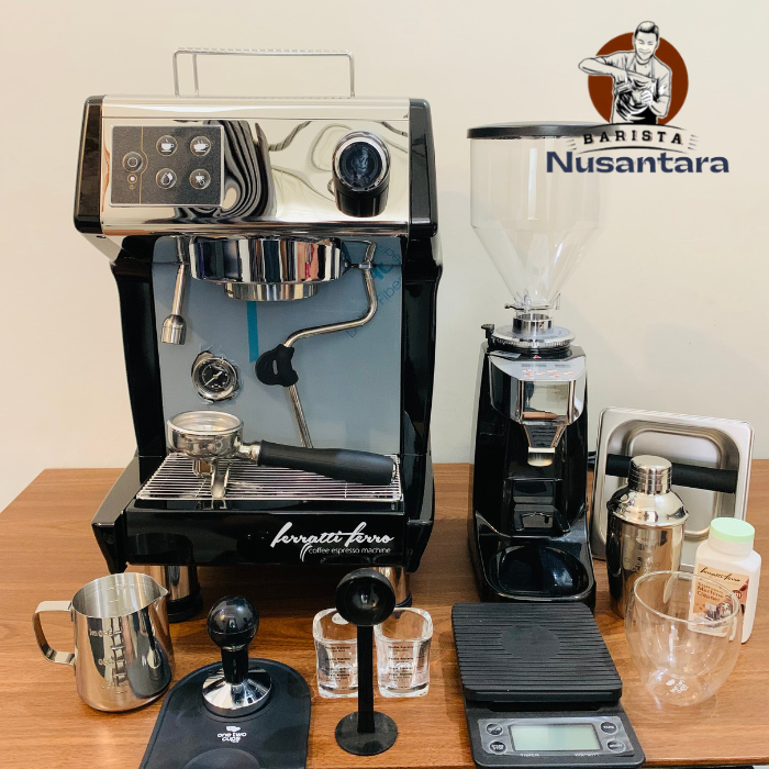 Jual PAKET USAHA MESIN KOPI FERRATI 3200B GRINDER ELEKTRIK N500 AUTO ...