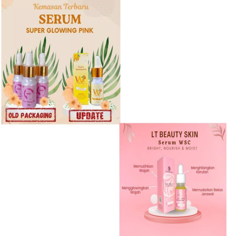 Jual Serum WSC Super Glowing / Serum WSC BPOM / WSC Serum Super Glowing ...