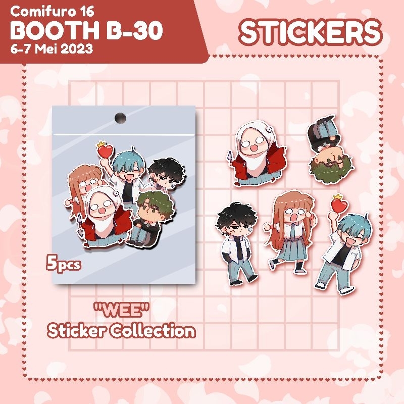 Jual Sticker Die Cut WEE!! Official | Shopee Indonesia