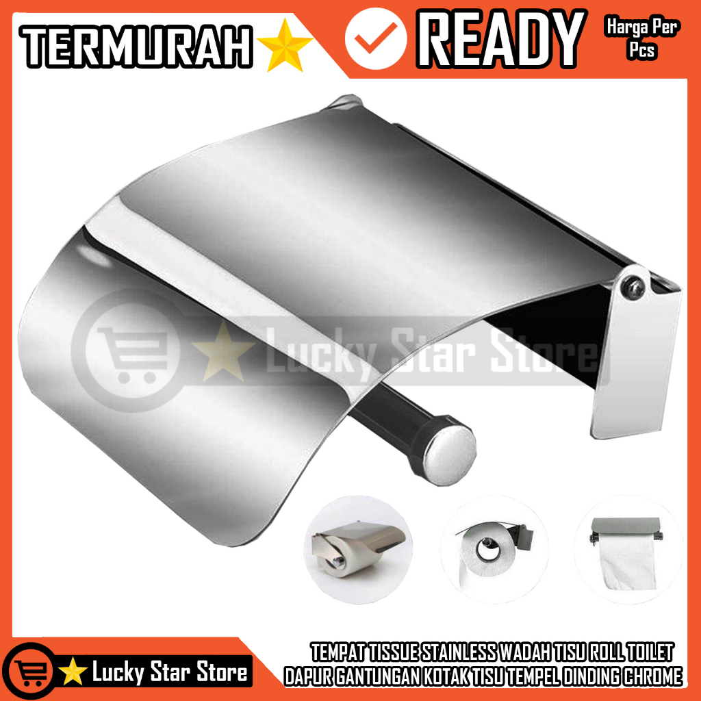 Jual EUROPEANIZE GANTUNGAN TISU GULUNG STAINLESS TEMPEL HOOK GANTUNGAN ...