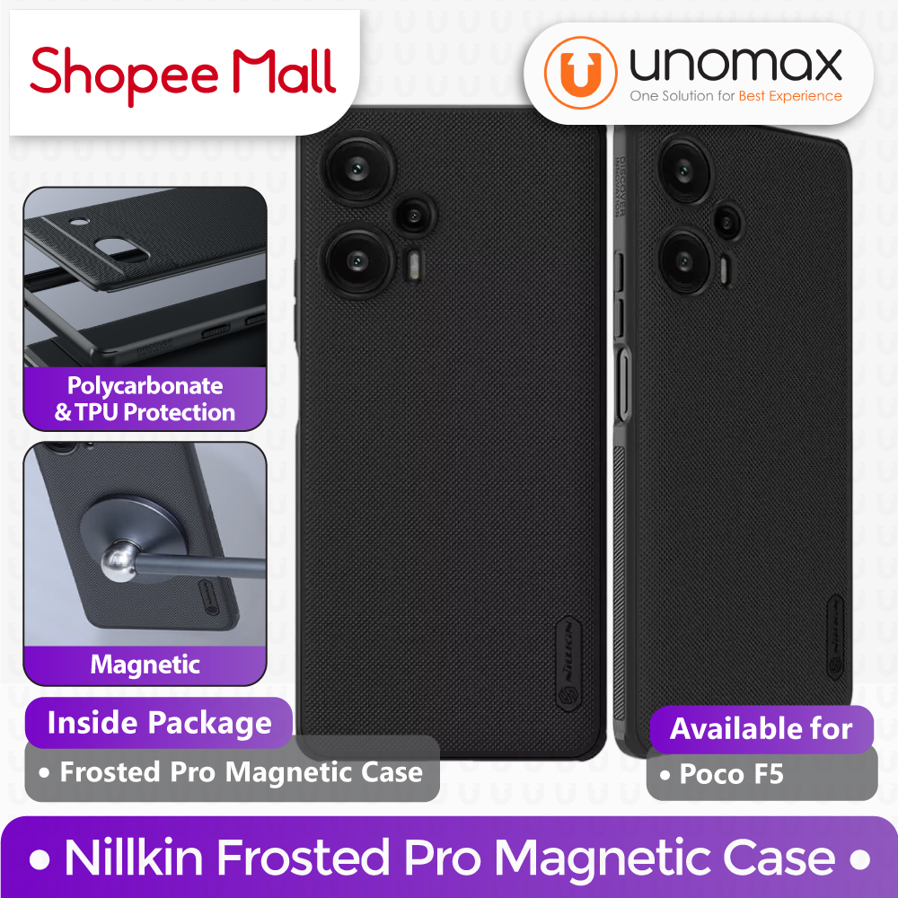 Jual Case Xiaomi Poco F5 Nillkin Frosted Pro Magnetic MagSafe Casing ...