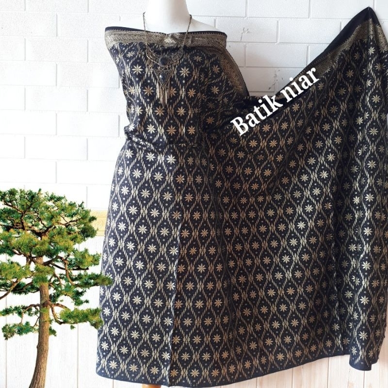 Jual kain batik prada emas gold | Shopee Indonesia