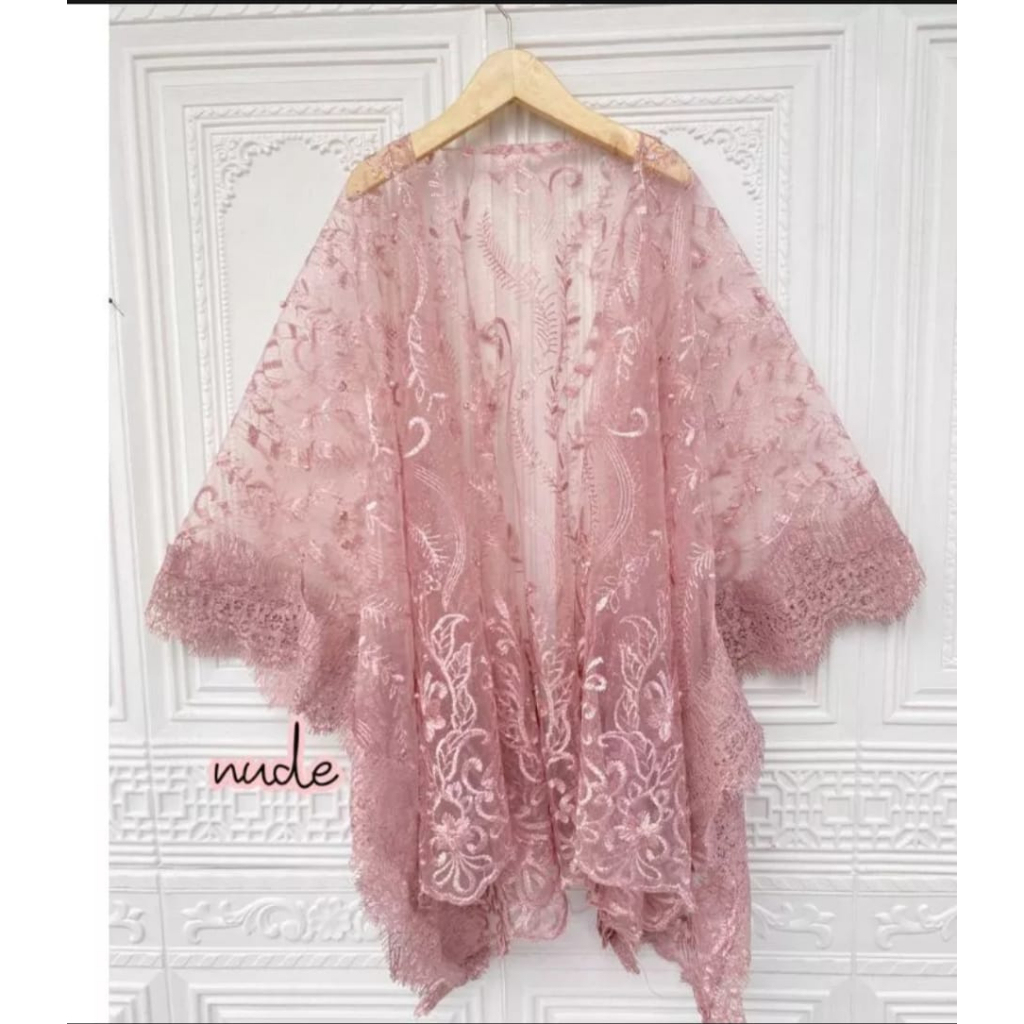 Jual brokat kondangan, outer kebaya, cardigan brokat | Shopee Indonesia