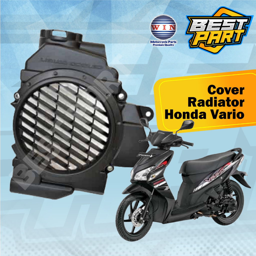Jual Cover tutup kipas radiator Vario tutup pelindung radiator cover ...