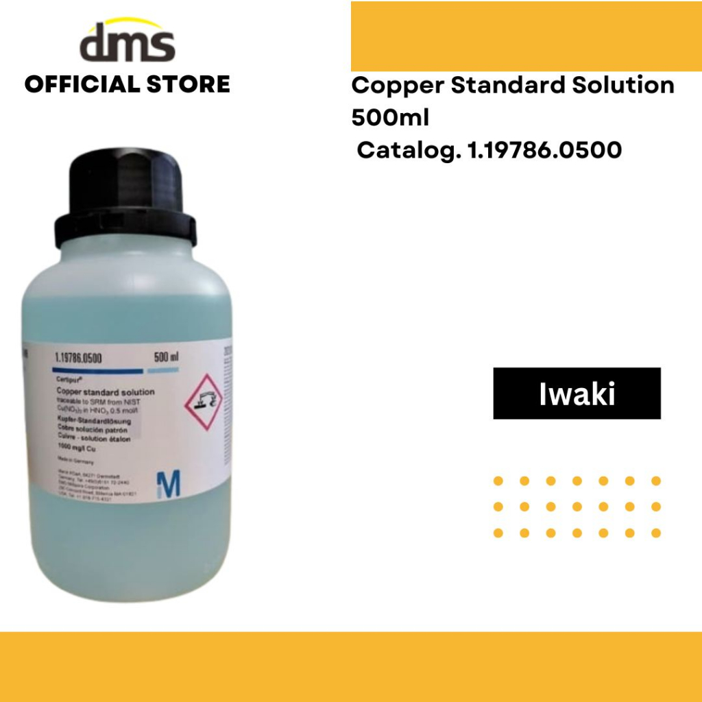 Jual Copper Standard Solution 500ml Merck | Shopee Indonesia