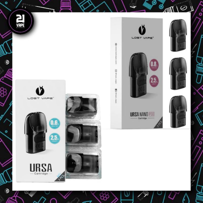 Jual CATRIDGE URSA NANO POD KIT | Shopee Indonesia
