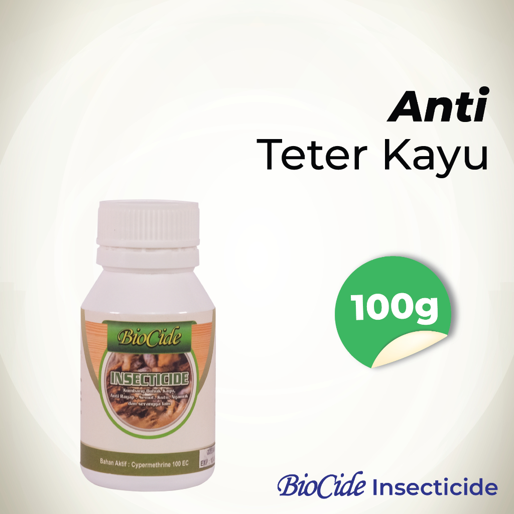Jual PENGAWET KAYU/ OBAT ANTI SERANGGA BIOCIDE INSECTICIDE 100 GR ...