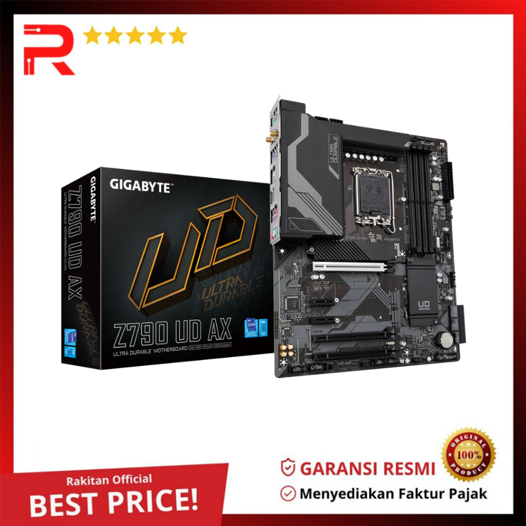 Jual Motherboard Gigabyte Z790 UD AX - LGA1700, Z790, DDR5, Type-C ...