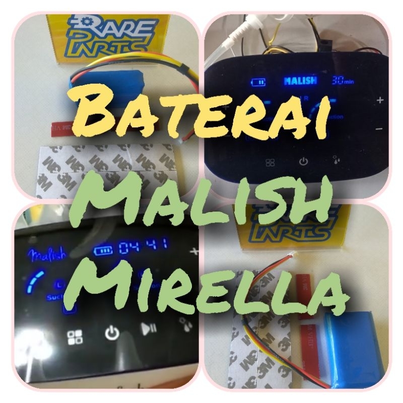 Jual Baterai Pompa ASI Malish Mirella & Plus Breastpump Batre Atasi Ngedrop Drop | Shopee Indonesia