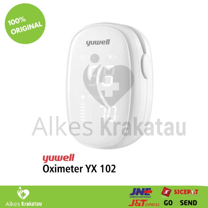 Jual Pulse Oximeter Yuwell YX 102 / Oxymeter YX102 / Oksimeter / Alat Cek Kadar Oksigen Tubuh ...