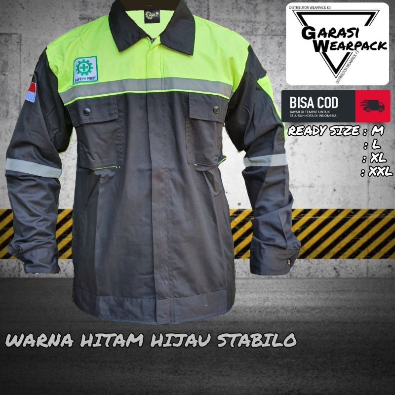 Jual Baju Wearpack atasan/ seragam kerja/Lengan panjang/ APD ...