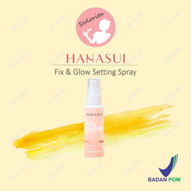 Jual HANASUI Fix & Glow Setting Spray 60ml | Shopee Indonesia