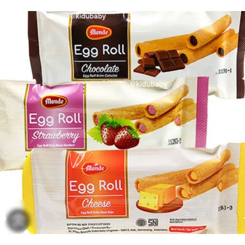 Jual MONDE EGG ROLL SACHET | Shopee Indonesia