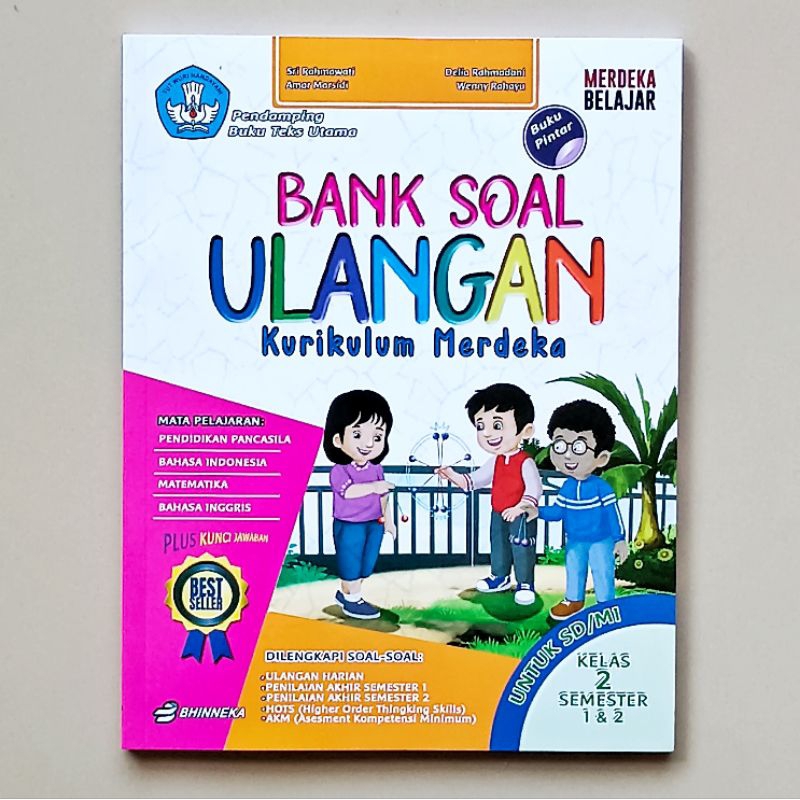 Jual Buku BANK SOAL ULANGAN Soal Kelas 2 SD Kurikulum Merdeka | Shopee Indonesia
