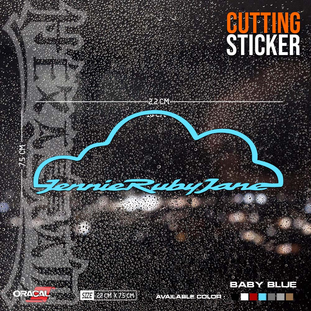 Jual Cutting Sticker Jennie Ruby Jane | Stiker Cutting Jennie Ruby Jane ...