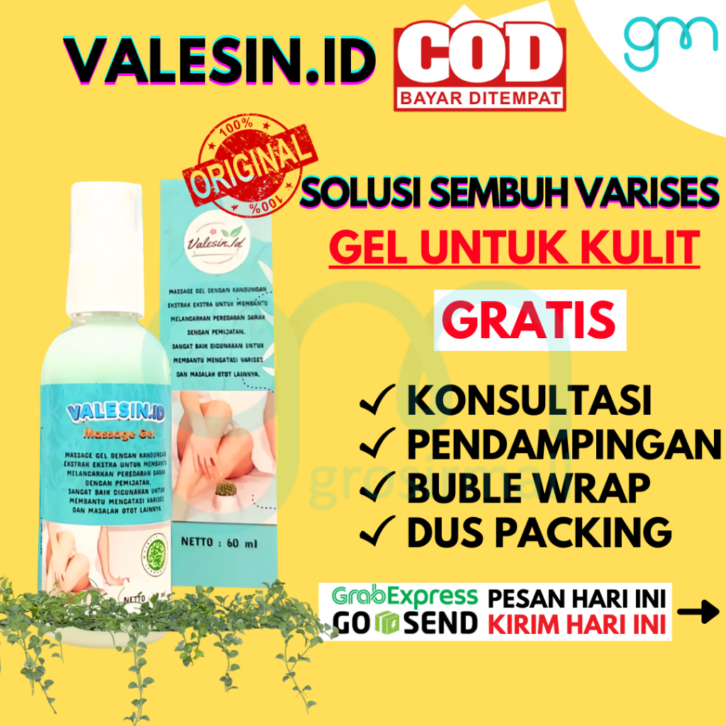 Jual Valesin Id Original Cream Salep Varises Penghilang Farises ...