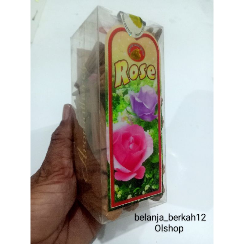 Jual Dupa kerucut buhur rose ( aromaterapi ) | Shopee Indonesia