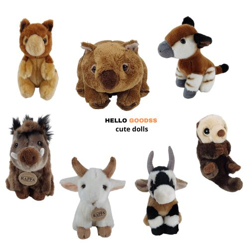 Jual Boneka Binatang Kambing Goat Babi Hutan Berang-Berang Wombat Kuda ...