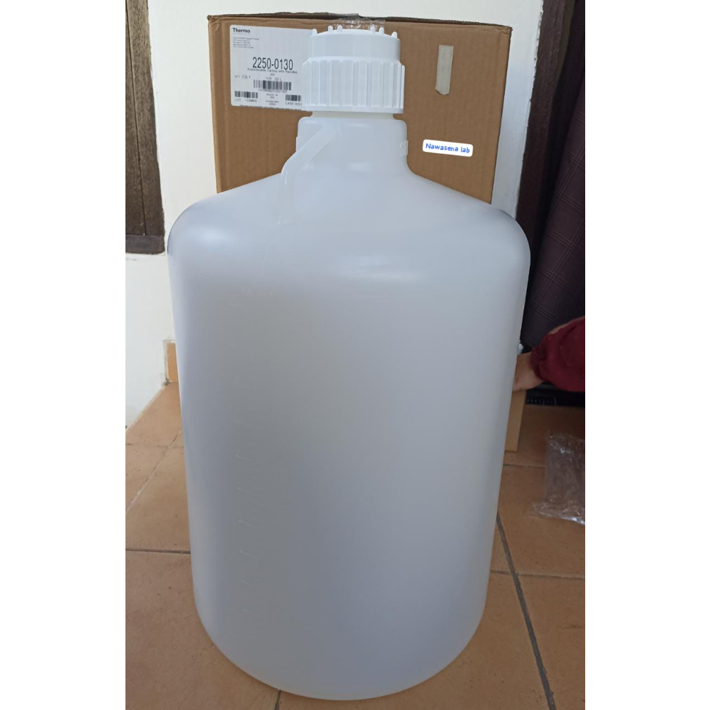 Jual NALGENE Carboy With Handles 50 Liter PPCO 2250-0130 Autoclavable | Shopee Indonesia