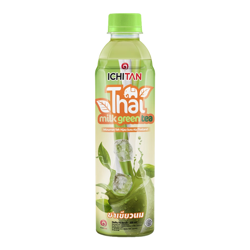 Jual ICHITAN Thai Milk Green Tea Pet 300 ml | Shopee Indonesia