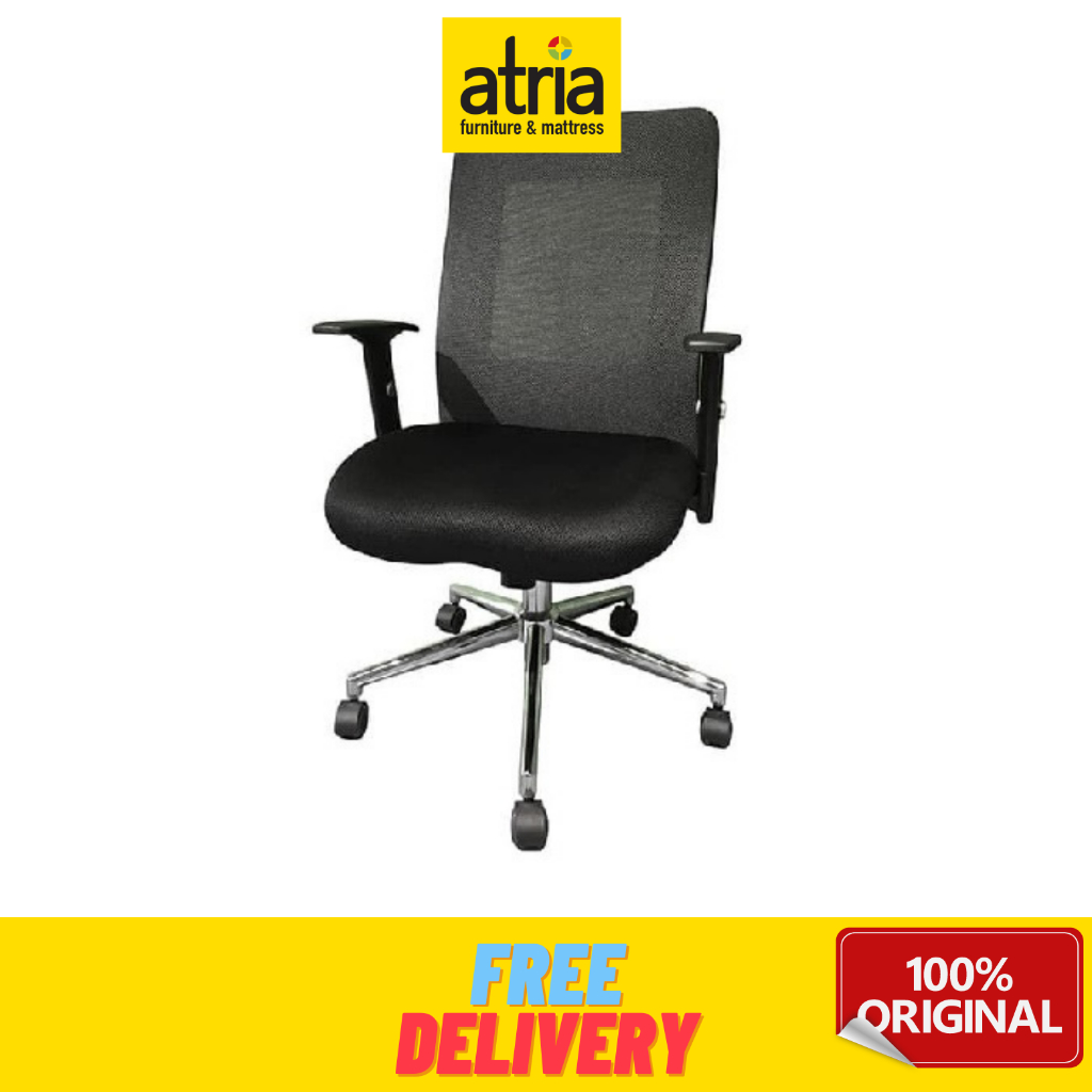 Jual Atria Kursi Kantor Raoul low Chair Atria Black | Shopee Indonesia
