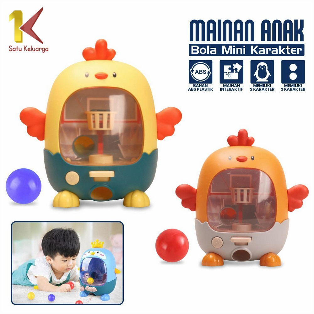Jual Satu Keluarga Mainan Anak Ayam Bola Mini Lucu M322 Mainan Sepak ...