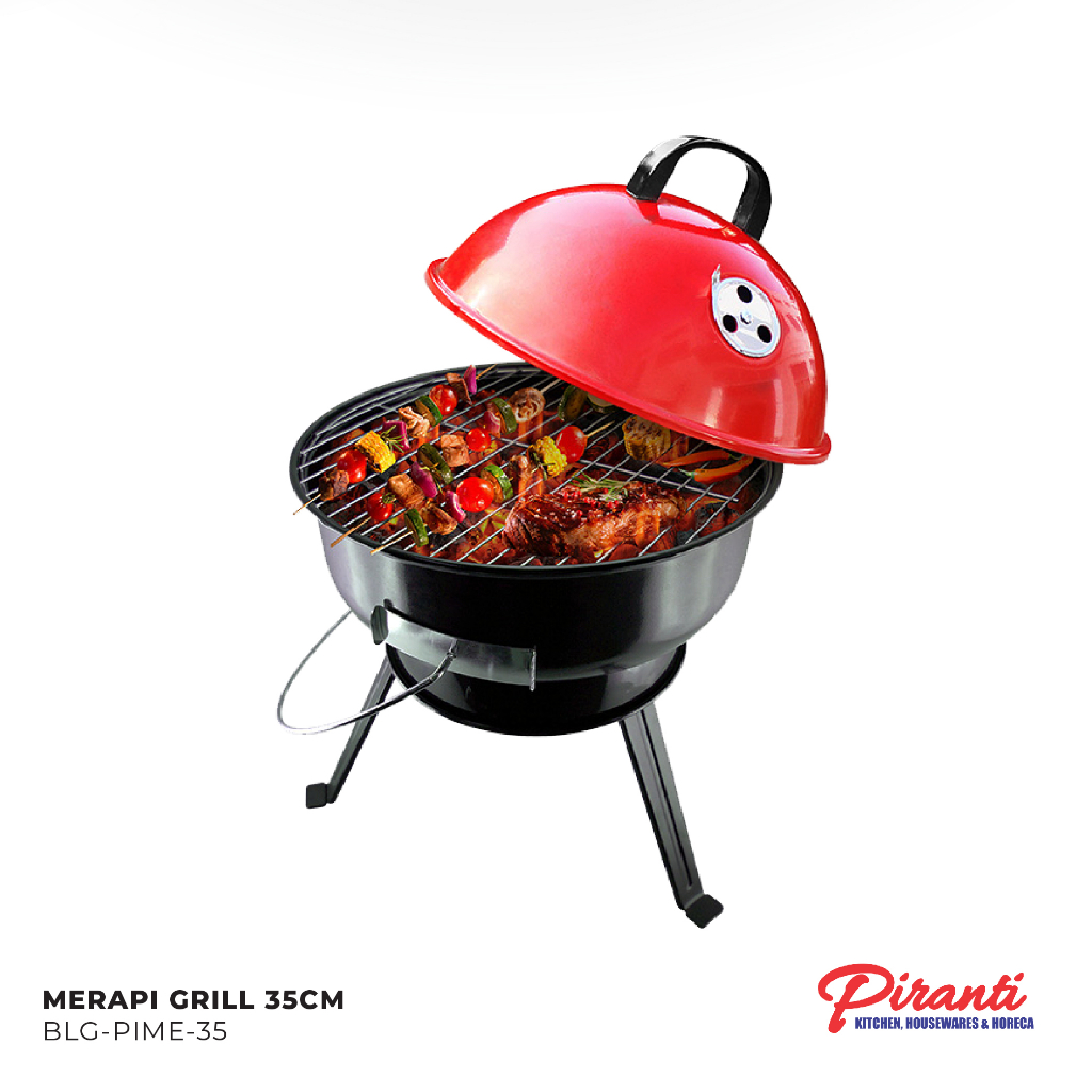 Jual MASPION Merapi Grill 35cm - Panggangan BBQ Standing PortbLE BLG-PIME35 | Shopee Indonesia