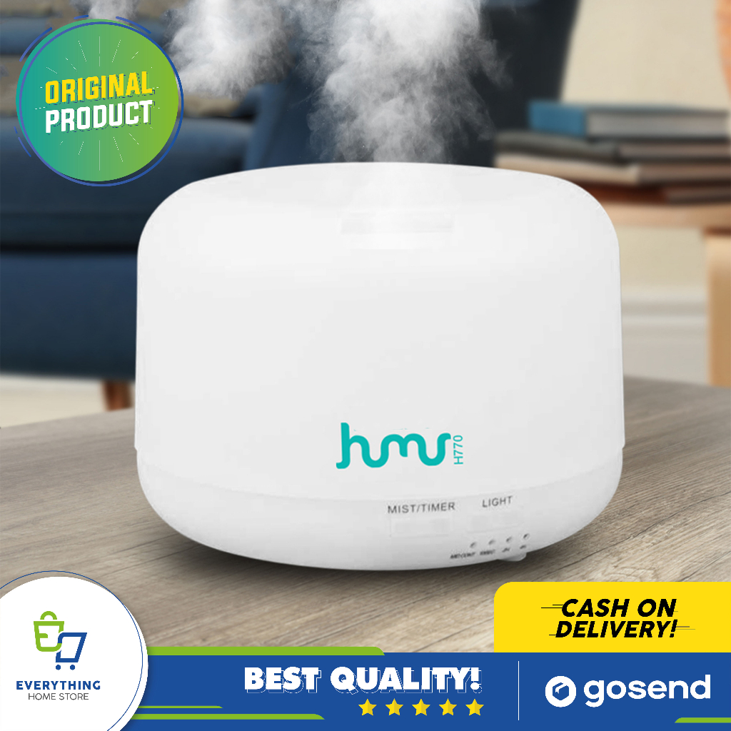 Jual Air Humidifier Aromatherapy Oil Diffuser + 7 LED EHS | Shopee ...