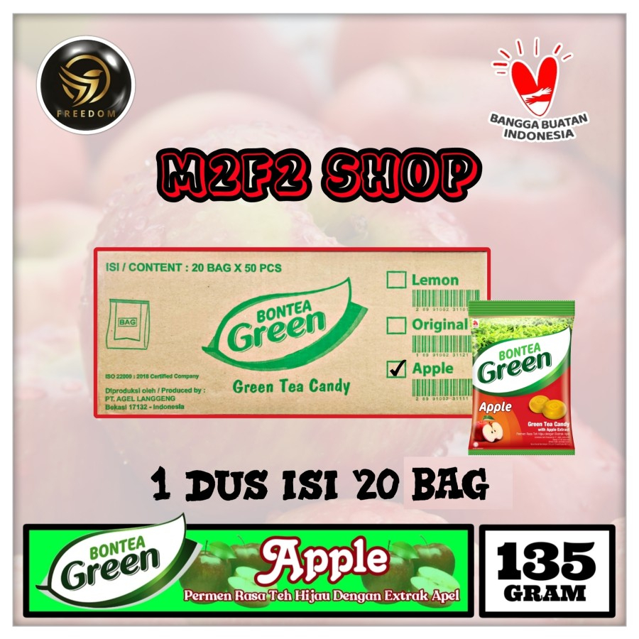 Jual Bontea Green Tea Candy | Permen Teh Hijau Semua Rasa - 135 gr ...