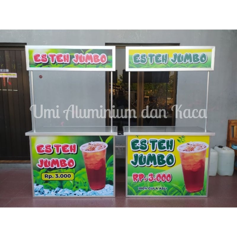 Jual Booth portable es teh jumbo | Shopee Indonesia