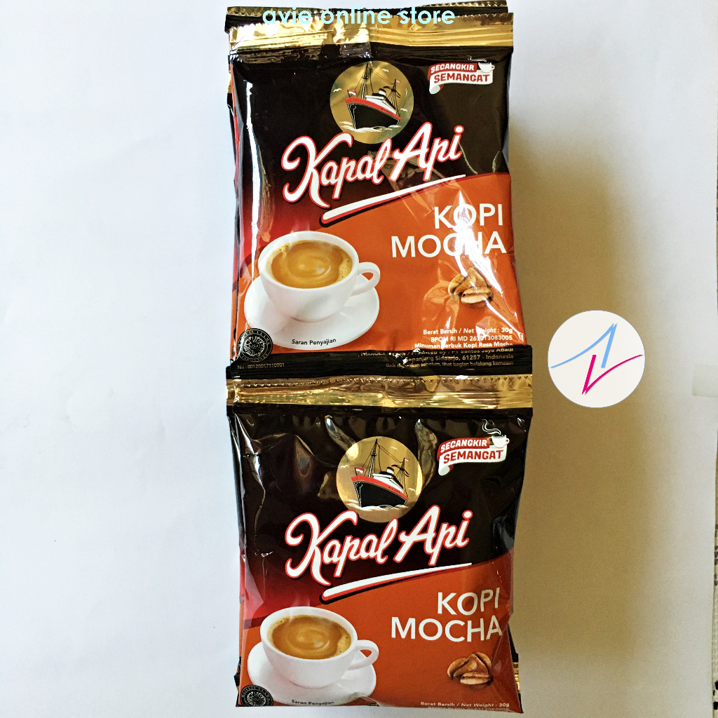 Jual KAPAL API KOPI MOCHA 1 RENTENG (10 X 30 GR) | Shopee Indonesia