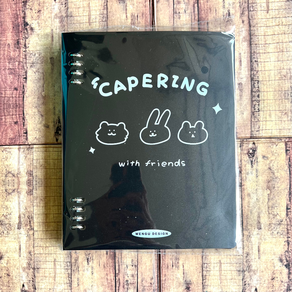 Jual Map Binder Black and White Wengu Design B1035 A5 B5 - Binder Note ...