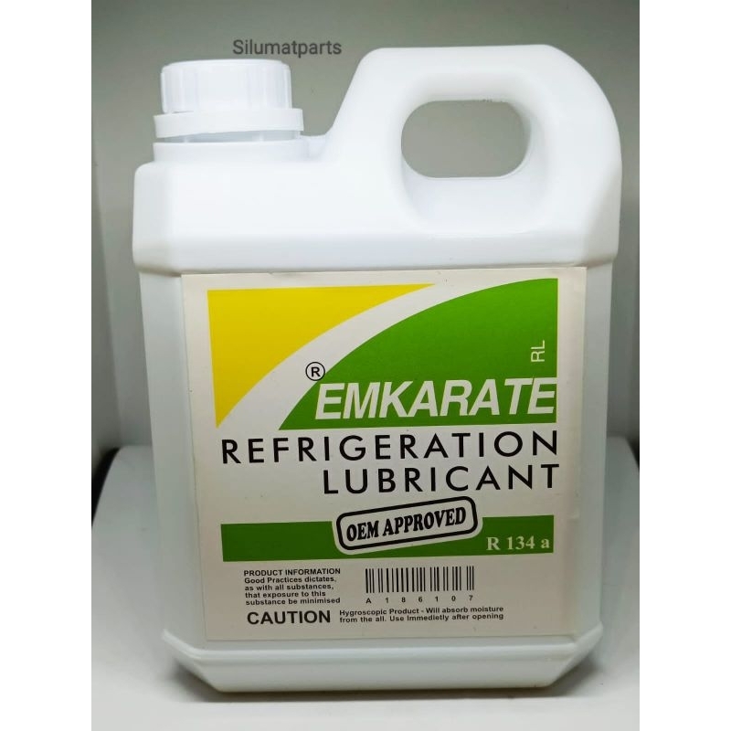 Jual OLI COMPRESSOR KULKAS EMKARATE R 134a / OLI EMKARATE R134a / oli ...